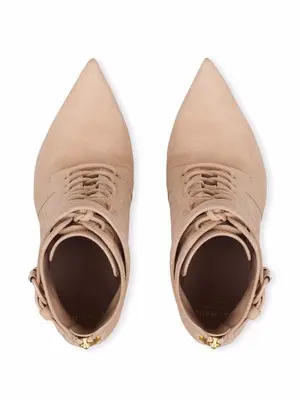 Balmain Uria Lace-up Ankle Boots