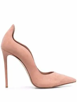 LE SILLA Ivy Scalloped Pumps - Neutrals