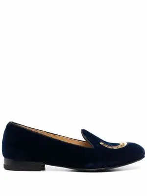 Scarosso Embroidered Flats For Women