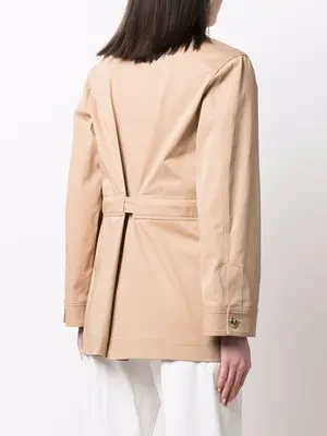 FERRAGAMO Pocket-detail Belted Jacket