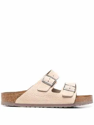 BIRKENSTOCK Arizona Pebbled Leather Sandals