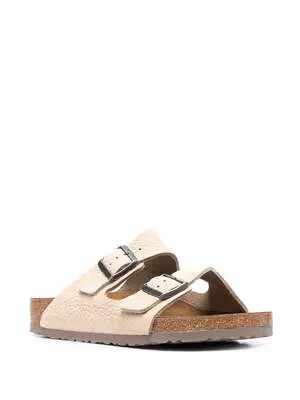BIRKENSTOCK Arizona Pebbled Leather Sandals