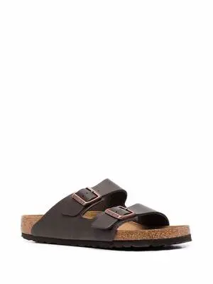 BIRKENSTOCK Arizona Leather Sandals - Brown