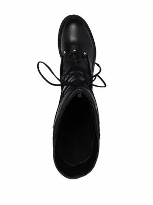 Bally Lace-up Leather Boots