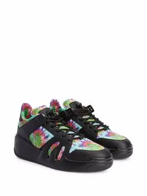 GIUSEPPE ZANOTTI Talon Mid-top Sneakers - Black