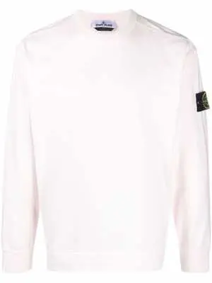 Stone Island Compass Badge Crew-neck Sweatshirt