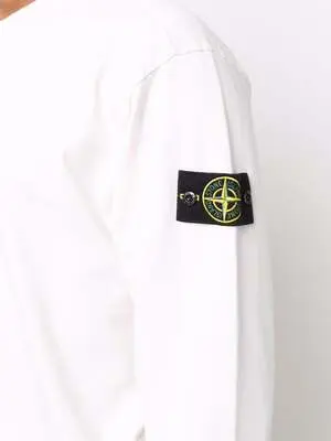 Stone Island Compass Badge Crew-neck Sweatshirt