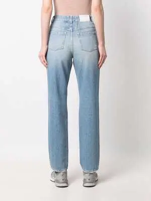 Closed X-pose Straight-leg Jeans