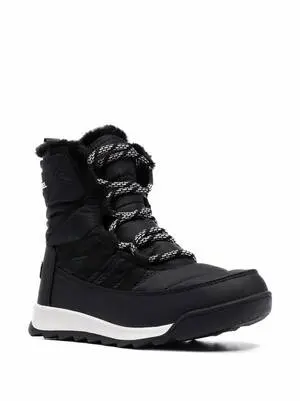 Sorel Whitney Padded Ankle Boots - Black