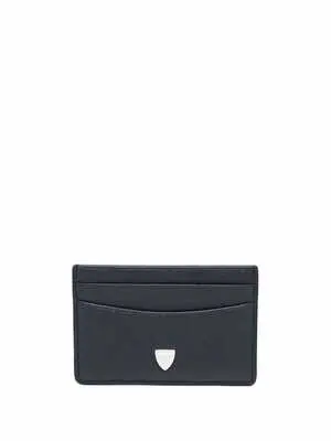 ASPINAL OF LONDON Saffiano Slim Cardholder - Blue