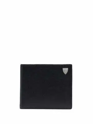 ASPINAL OF LONDON Bi-fold Leather Wallet - Black