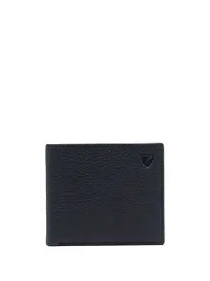 ASPINAL OF LONDON Bi-fold Leather Wallet - Blue