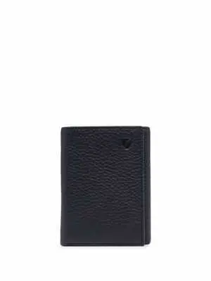 ASPINAL OF LONDON Tri-fold Leather Wallet - Blue