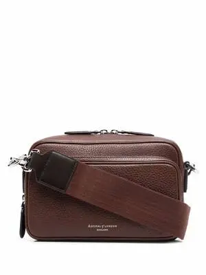 ASPINAL OF LONDON Reporter East West Leather Shoulder Bag