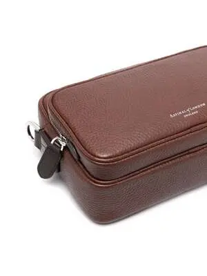 ASPINAL OF LONDON Reporter East West Leather Shoulder Bag