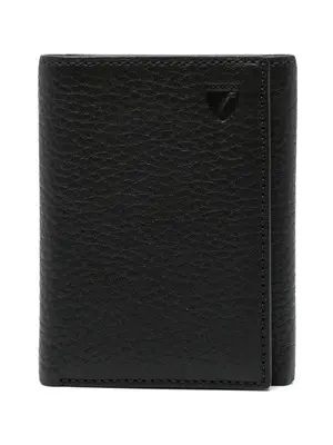 ASPINAL OF LONDON Trifold Leather Wallet - Black