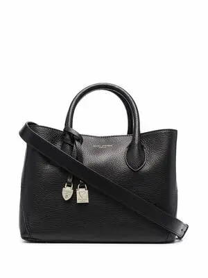 ASPINAL OF LONDON Leather Tote - Black