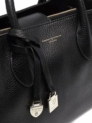 ASPINAL OF LONDON Leather Tote - Black