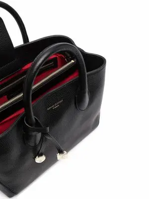 ASPINAL OF LONDON Leather Tote - Black