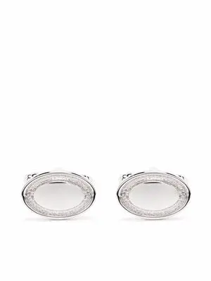 ASPINAL OF LONDON Oval Plated Cufflinks