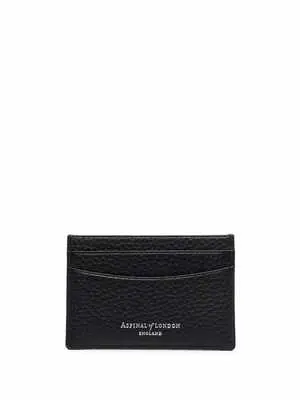 ASPINAL OF LONDON Slim Credit Card Holder - Black