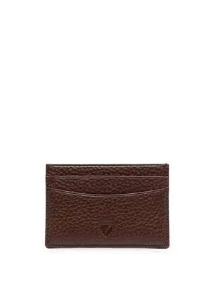 ASPINAL OF LONDON Grained Leather Cardholder - Brown