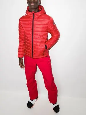 Rossignol Hooded Padded Jacket - Red