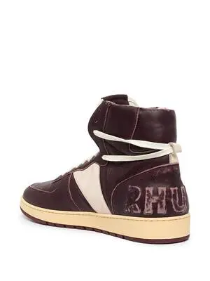 Rhude Rhecess High-top Sneakers - Red