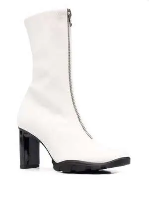 Alexander McQueen Leather Mid-calf Boots