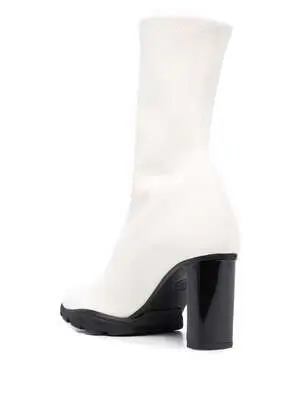 Alexander McQueen Leather Mid-calf Boots