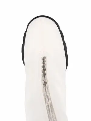 Alexander McQueen Leather Mid-calf Boots