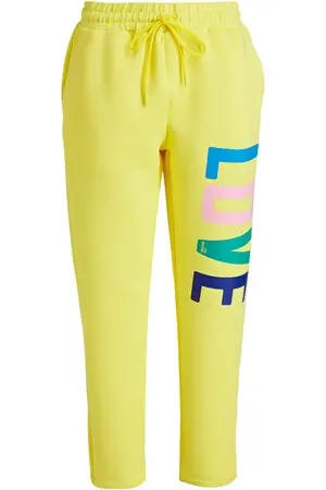 Moschino Printed Scuba Track Pants