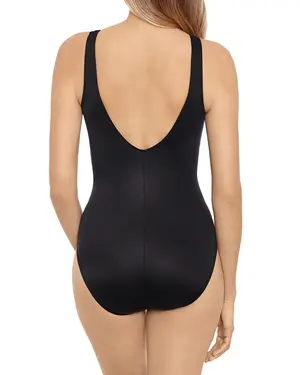 Miraclesuit Rock Solid Regatta One-piece Swimsuit - Black