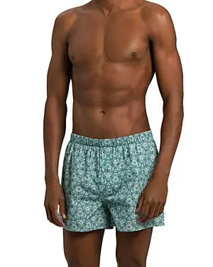 Hanro Fancy Woven Boxers Arctic Mosaic