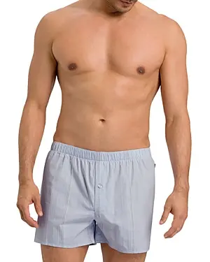 Hanro Fancy Woven Boxers Classy Check