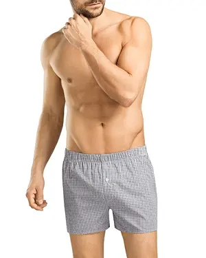 Hanro Fancy Woven Boxers - Small Vich