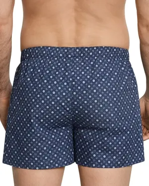 Hanro Fancy Woven Boxers - Squared Harmony