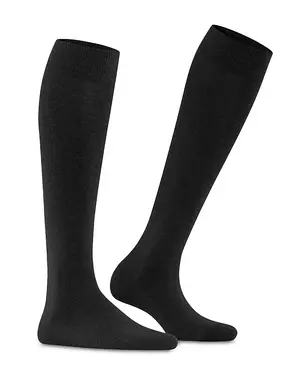 Falke Family Knee High Socks - Black
