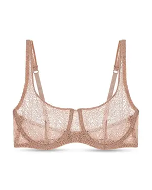 JOURNELLE Alix Lace Demi Bra Sable
