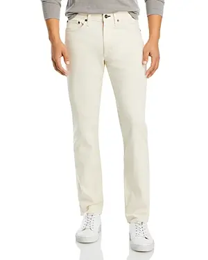 Rag & Bone Rag & Bone Fit 2 Slim Fit Aero Stretch Jeans In Ecru Ecru