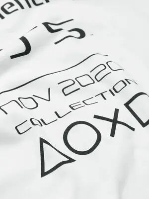 Balenciaga Playstation Printed Cotton-jersey T-shirt