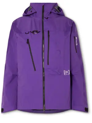 Burton Ak] Guide Japan Gore-Tex Pro Hooded Ski Jacket S - Purple
