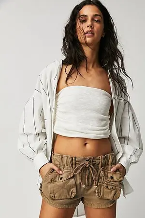 Women's High-Rise Bubble Shorts Sets