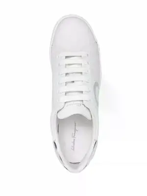FERRAGAMO Gancini Logo-print Sneakers