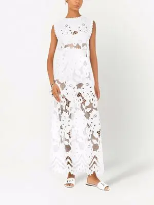 Dolce & Gabbana Openwork Maxi Dress