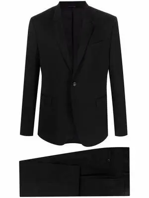 REVERES 1949 Single-breasted Wool Suit - Black
