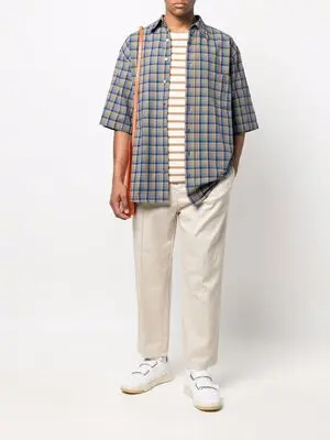 MARANT Cropped Tailored Trousers - Neutrals