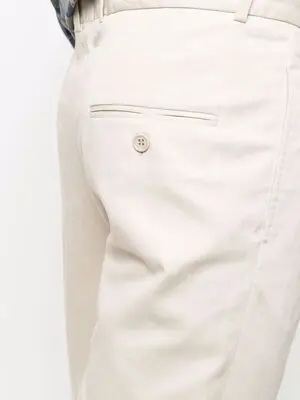 MARANT Cropped Tailored Trousers - Neutrals