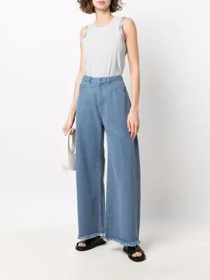 Sacai Zipped-back Tank Top
