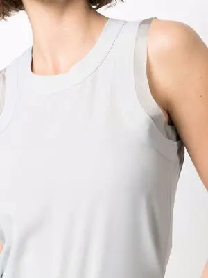 Sacai Zipped-back Tank Top